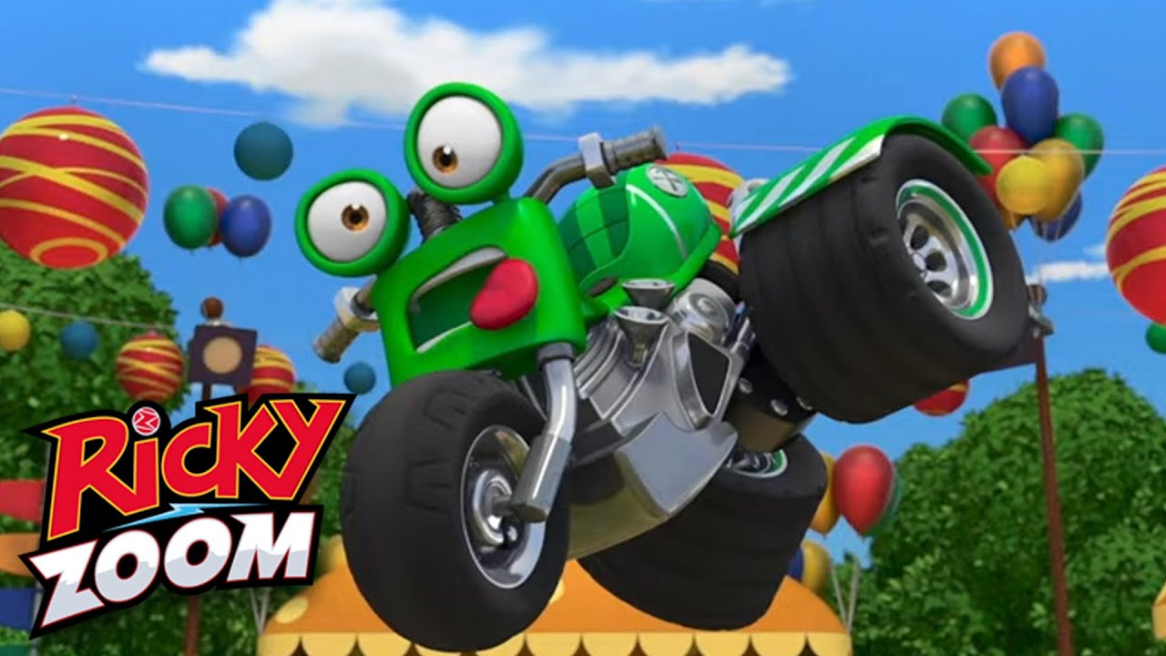 Invisible Friends ⚡️Hour Special ⚡️ Motorcycle Cartoon | Ricky Zoom ...