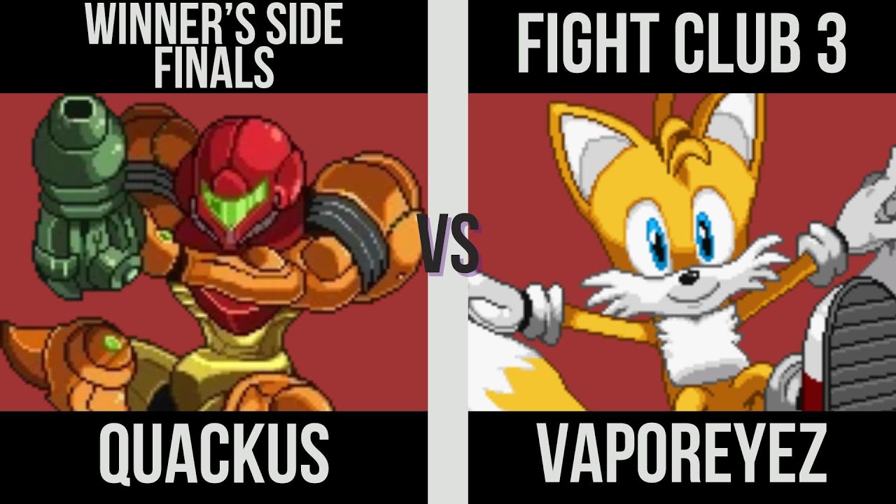 Quackus (Multiple) vs. VaporeyeZ (Tails) - Winner's Finals - FIGHT CLUB ...