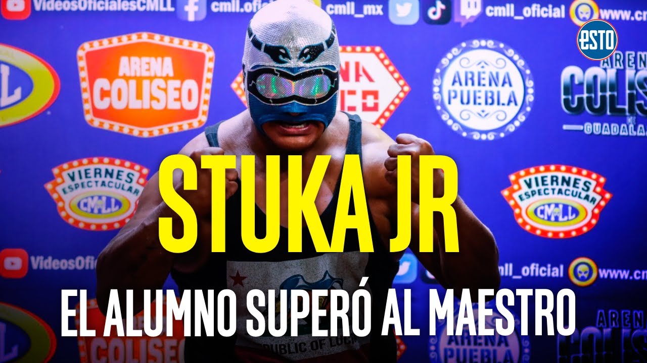 Stuka Jr; el luchador que se ganó el nombre contra su hermano - YouTube