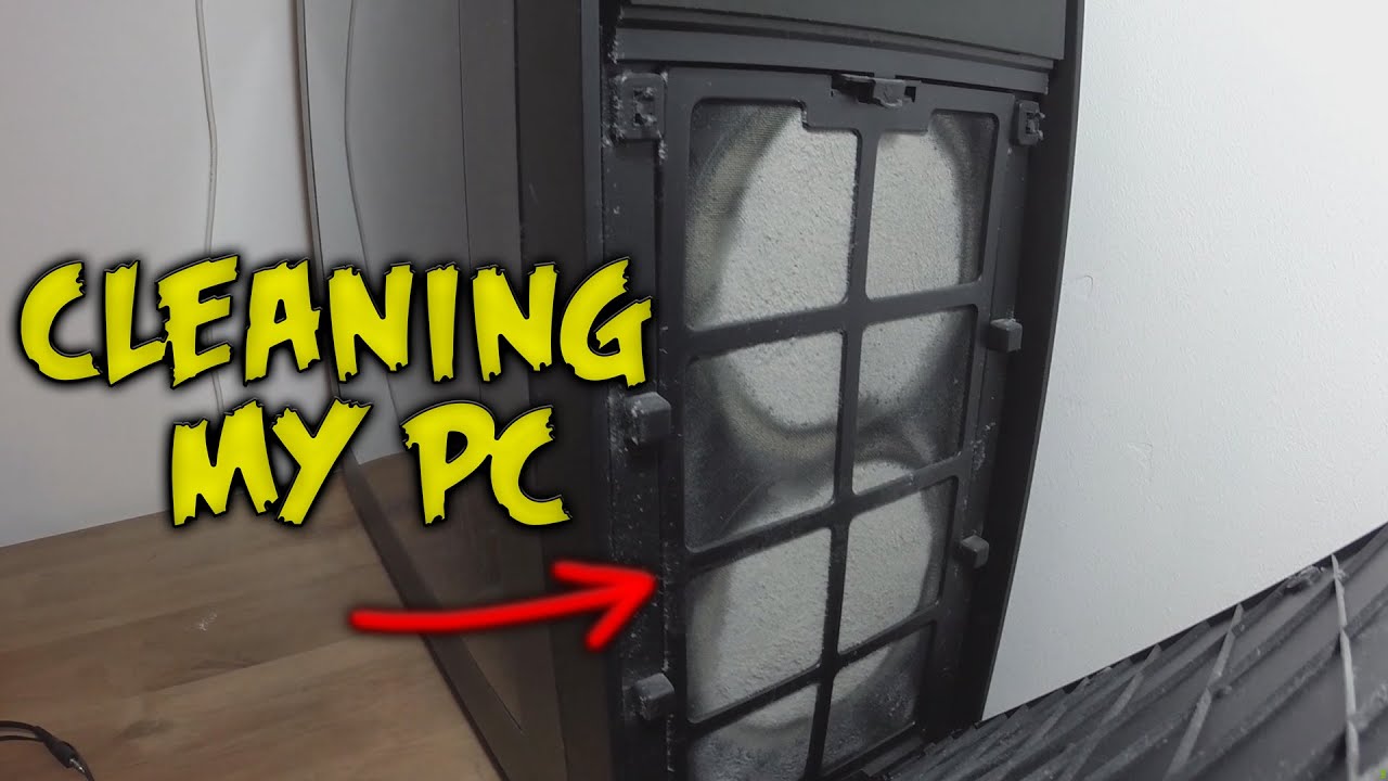 Cleaning My PC Before and After - YouTube