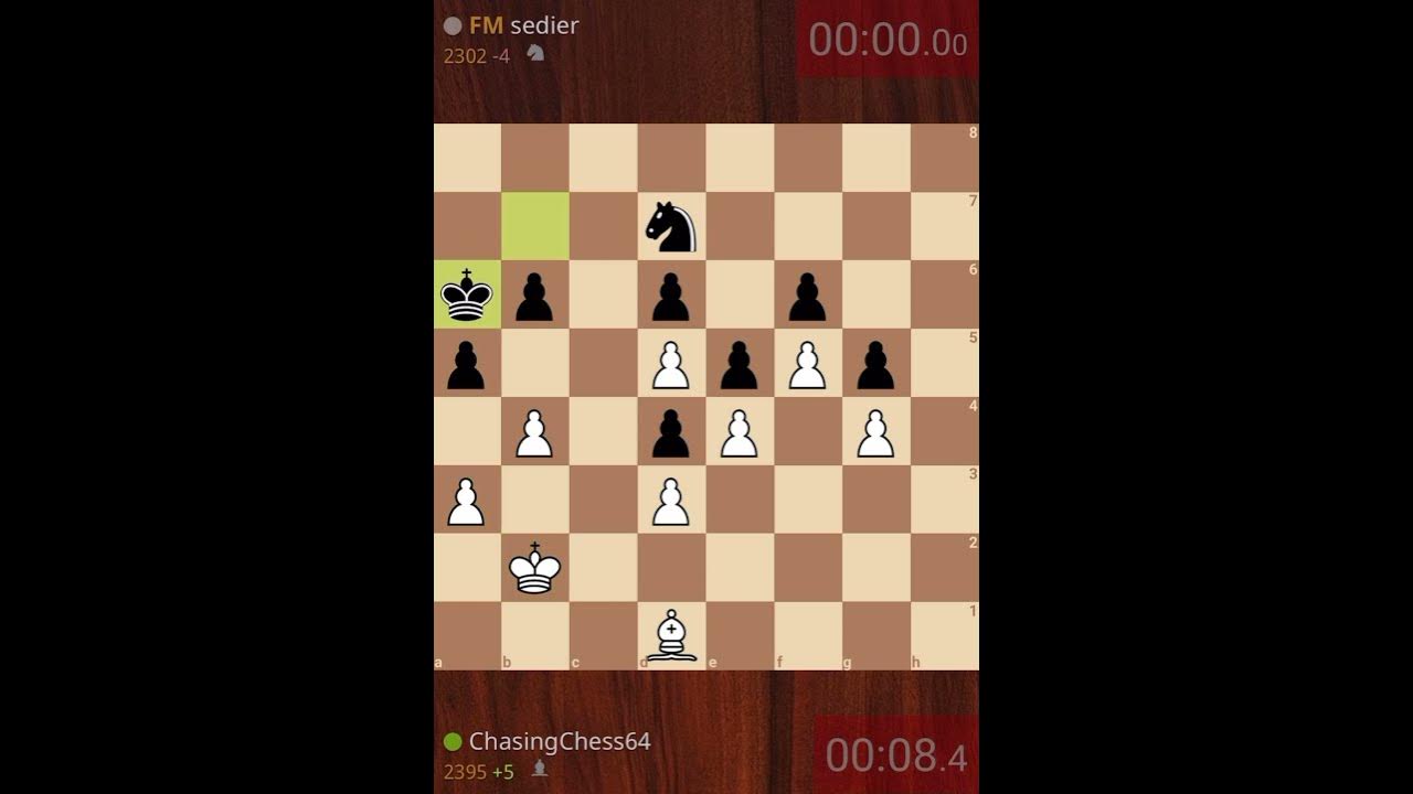 Time Scramble in EndGame!! #chess #chessmaster #shorts - YouTube