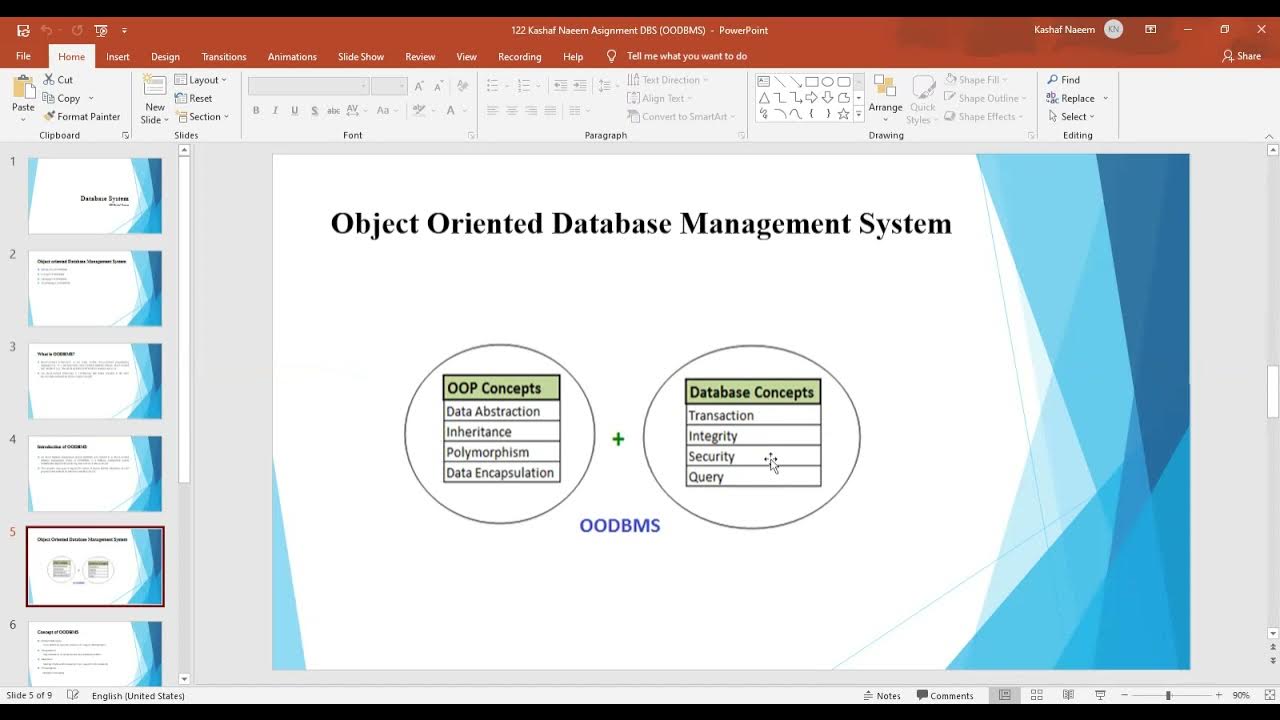 Database System: Object Oriented Database management System(OODBMS ...