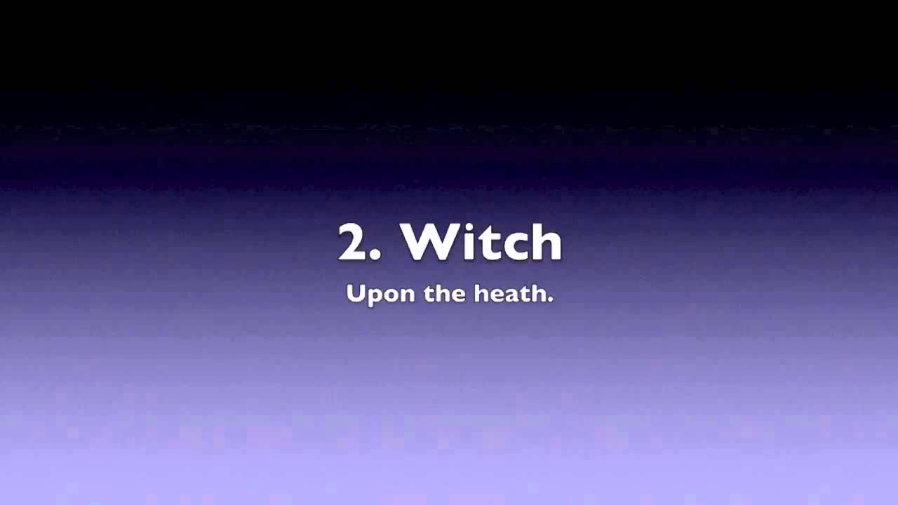 Witch Music / Macbeth Incidental Music / act 1 scene1 - YouTube