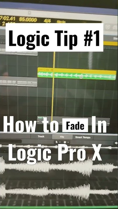 How to Fade in Logic Pro X - YouTube