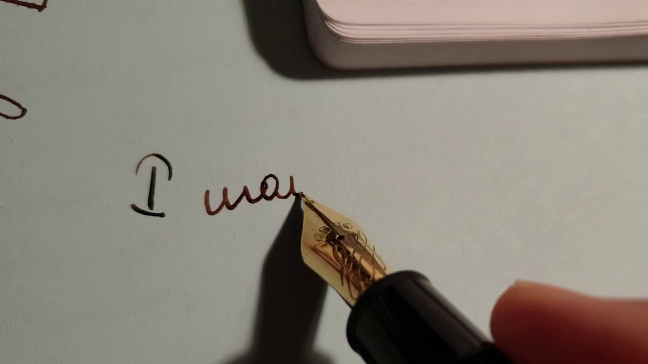 Montblanc Calligraphy and Blaise Pascal - YouTube