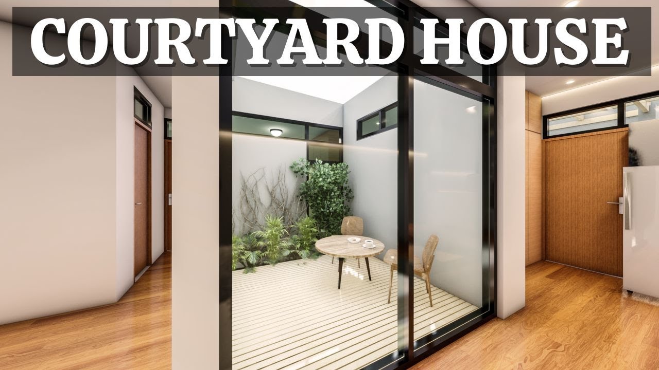 HOW TO DESIGN A COURTYARD HOUSE | PASSIVE COOLING DESIGN | CROSS ...