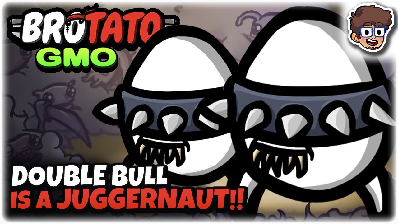 DOUBLE Bull is a JUGGERNAUT!! | Bull + Bull | Brotato: Modded - YouTube