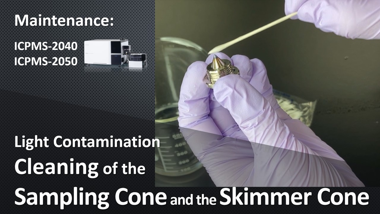 [ICPMS] Maintenance: Light Contamination Cleaning of the Sampling Cone ...
