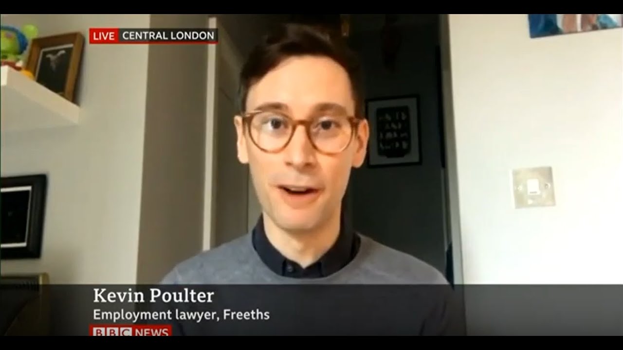 Kevin Poulter Coronavirus BBC interview on UK Employment - YouTube