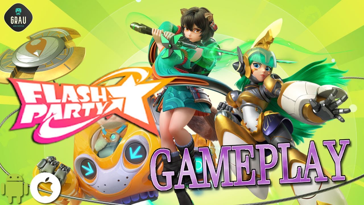 Flash Party ANDROID GAMEPLAY | SMASH BROS-LIKE | MULTIPLAYER BRAWLER ...