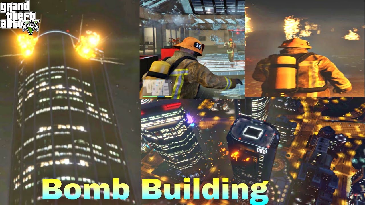 GTA 5 - Stoling server rack And bomb the Fbi building Part 1 4K60fps ...