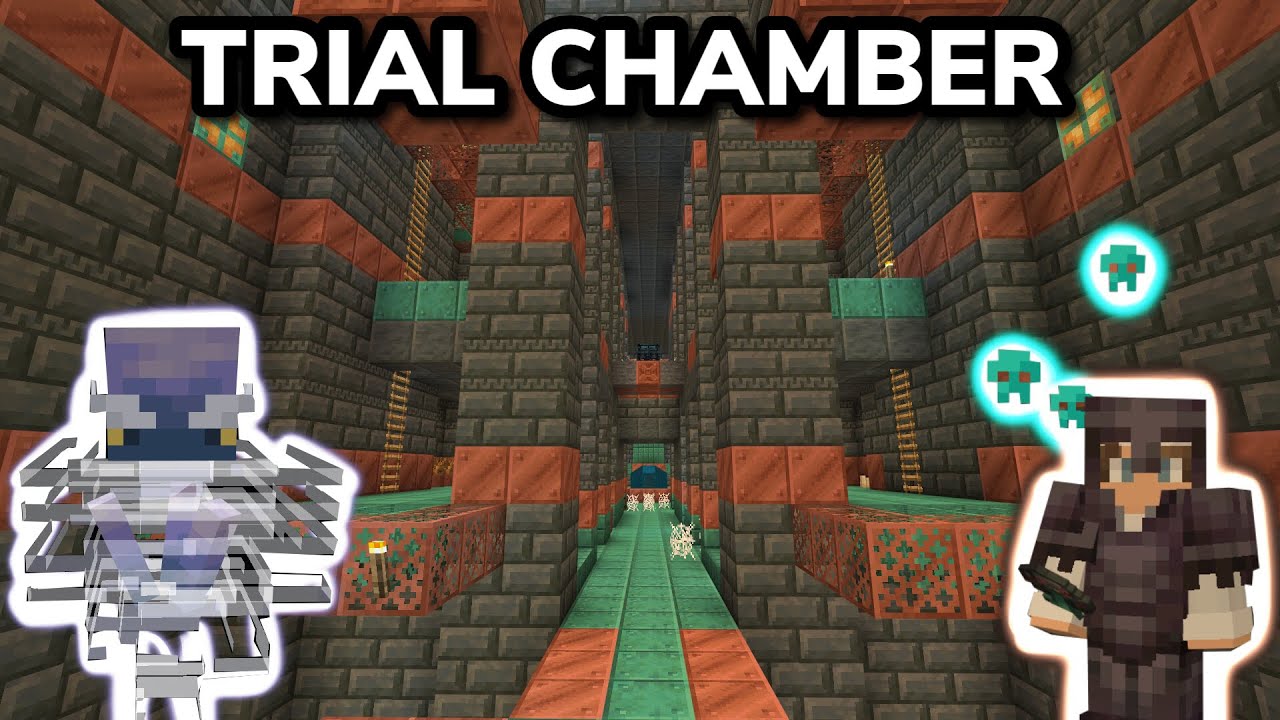 RAIDING TRIAL CHAMBERS in Minecraft Bedrock Survival (Ep. 47) - YouTube