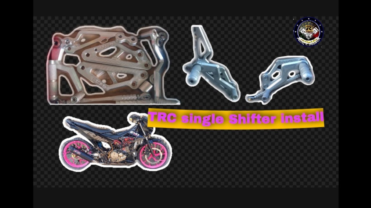 TRC SINGLE SHIFTER INTSALL TO RAIDER 150 F I - YouTube