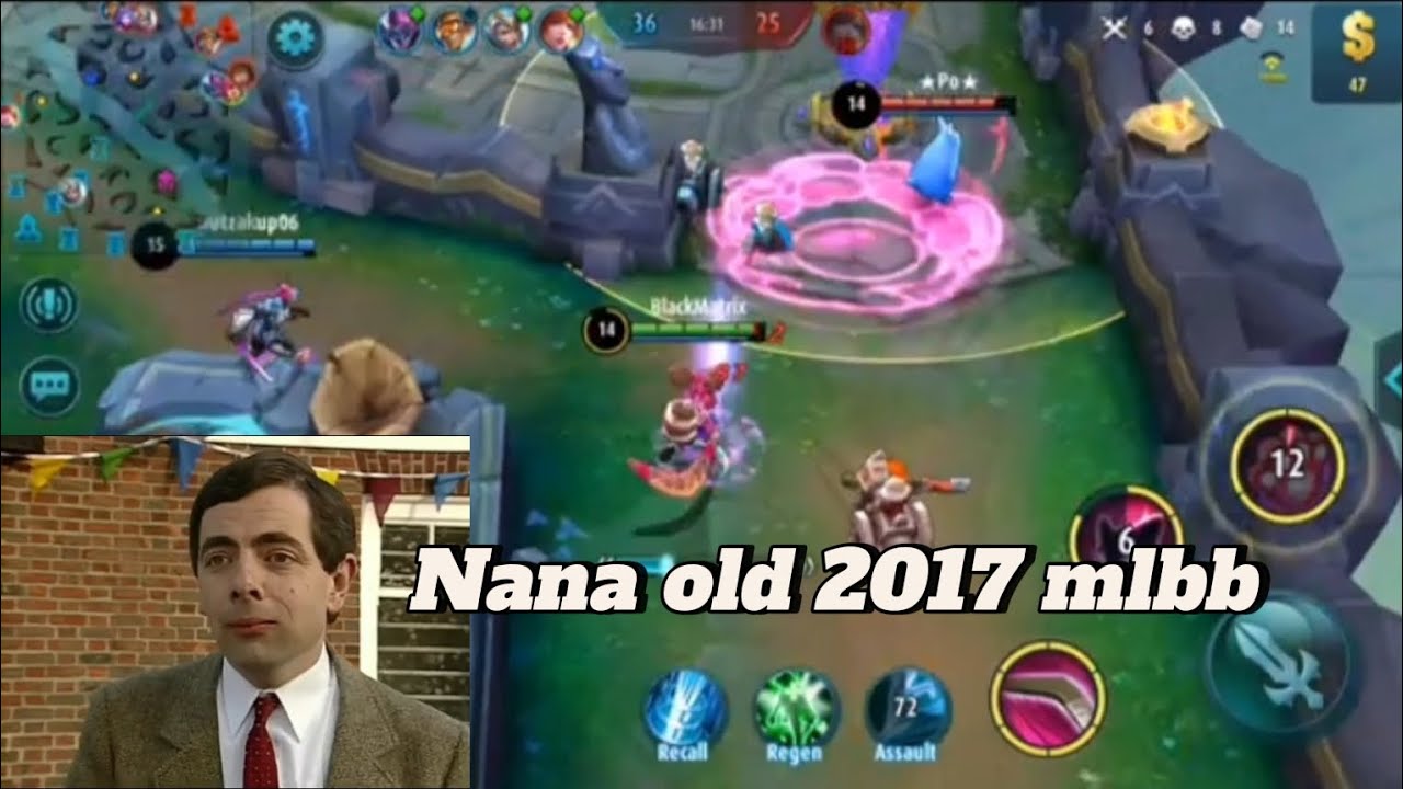nostalgia Nana old 2017 mlbb #nana #mlbb #gameplay #gaming - YouTube