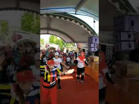 Wm .di iringi Tante senam