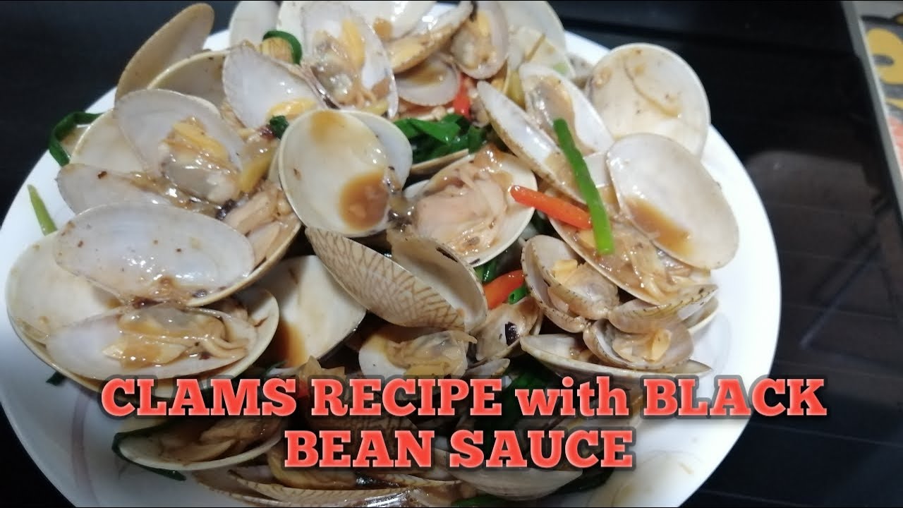 Clams recipe with black bean sauce#chinese cooking #clams recipe ...