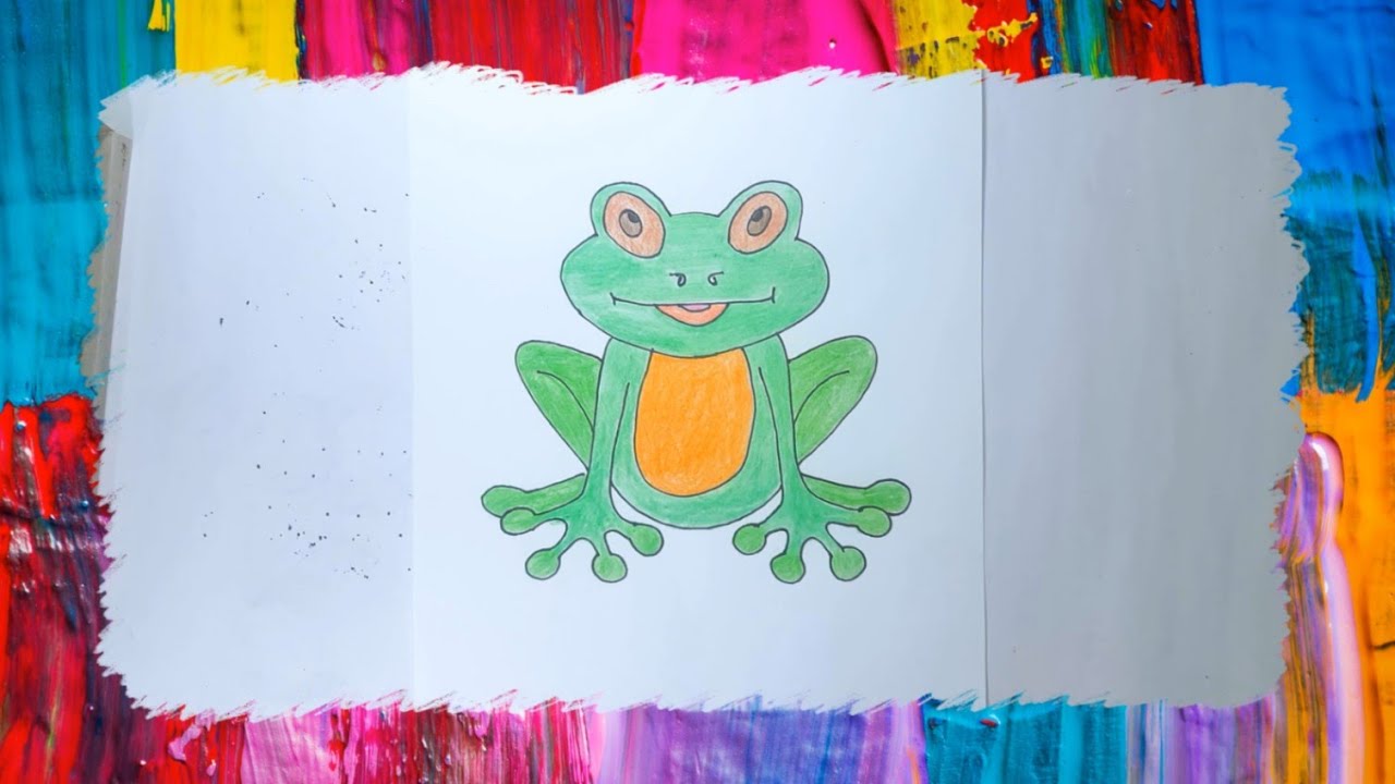 Hoppin' Fun: Easy Frog Painting Video for Kids - YouTube