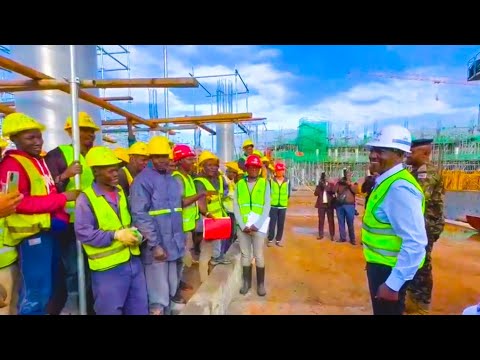 President William Ruto visits Atlanta Sports Stadium, Under ...
