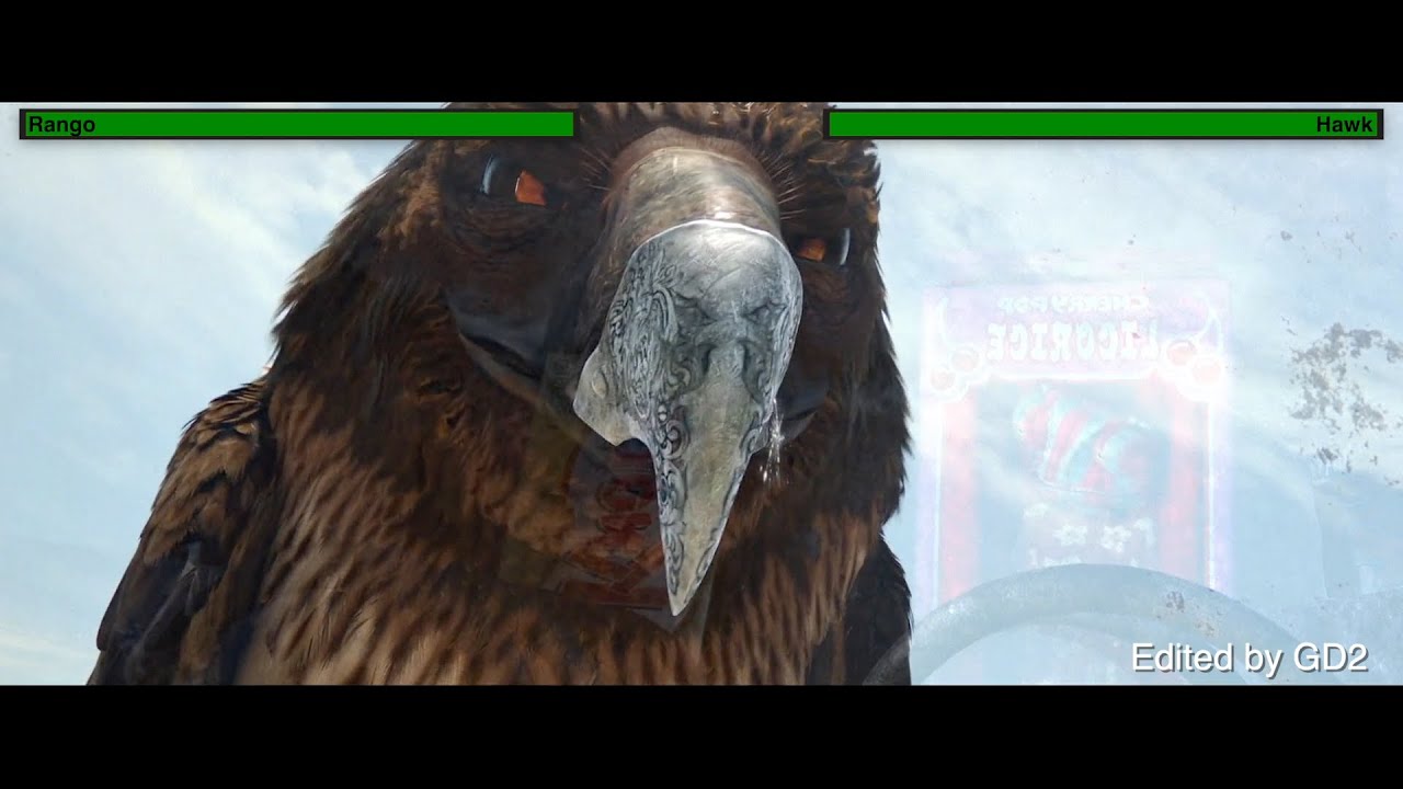 Rango Hawk Chase with healthbars - YouTube