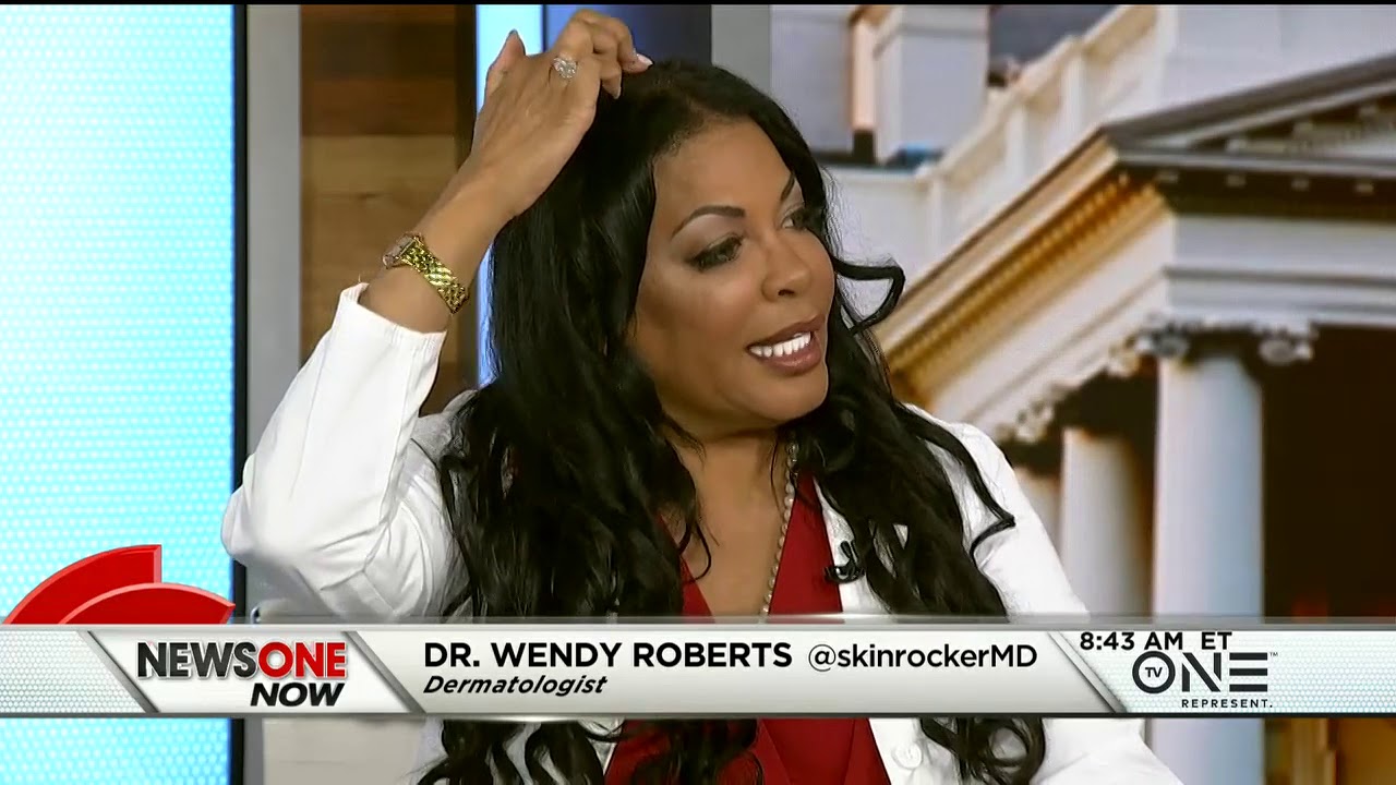 Dr. Wendy Roberts joined Roland Martin to discuss Vitalize Hair - YouTube
