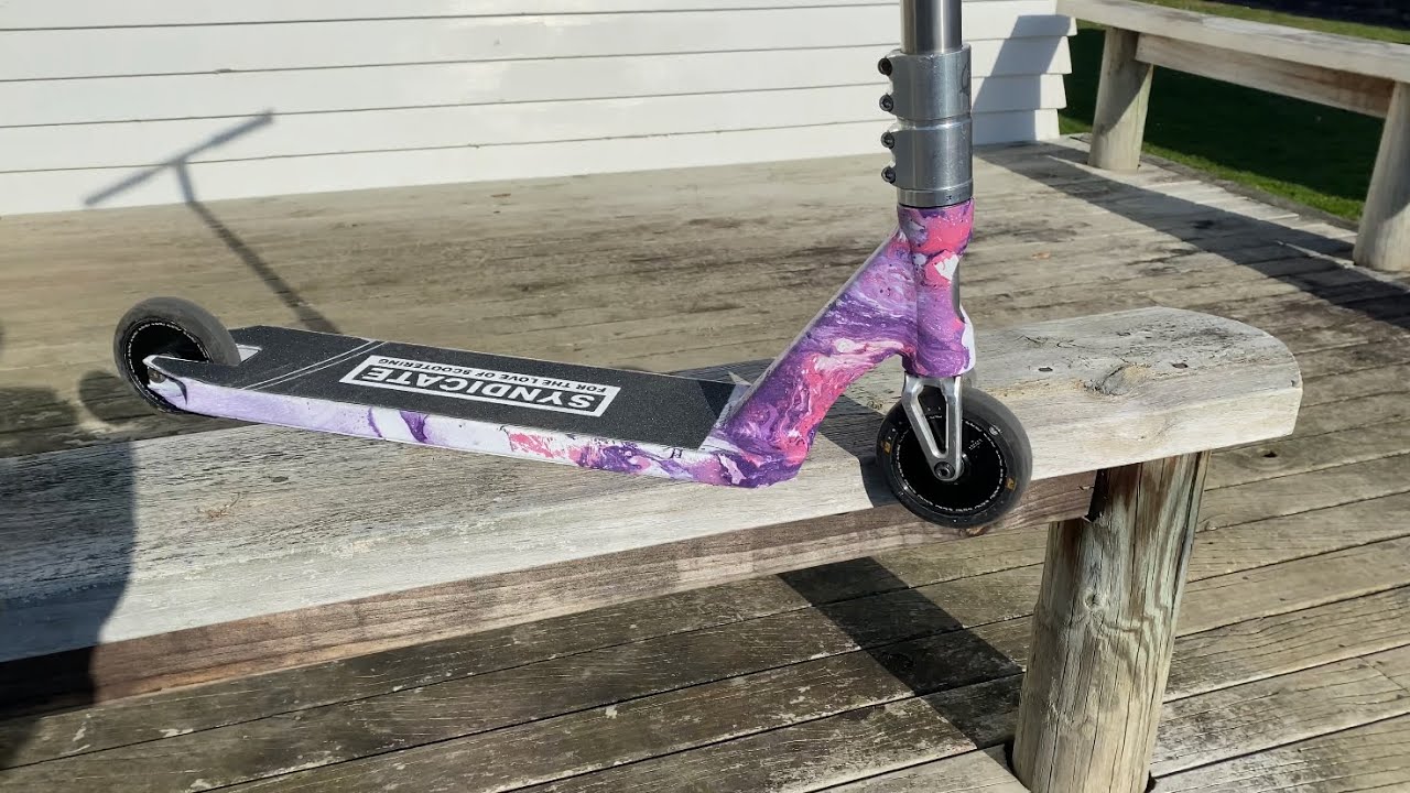 How to: Hydro dip scooter parts! - YouTube