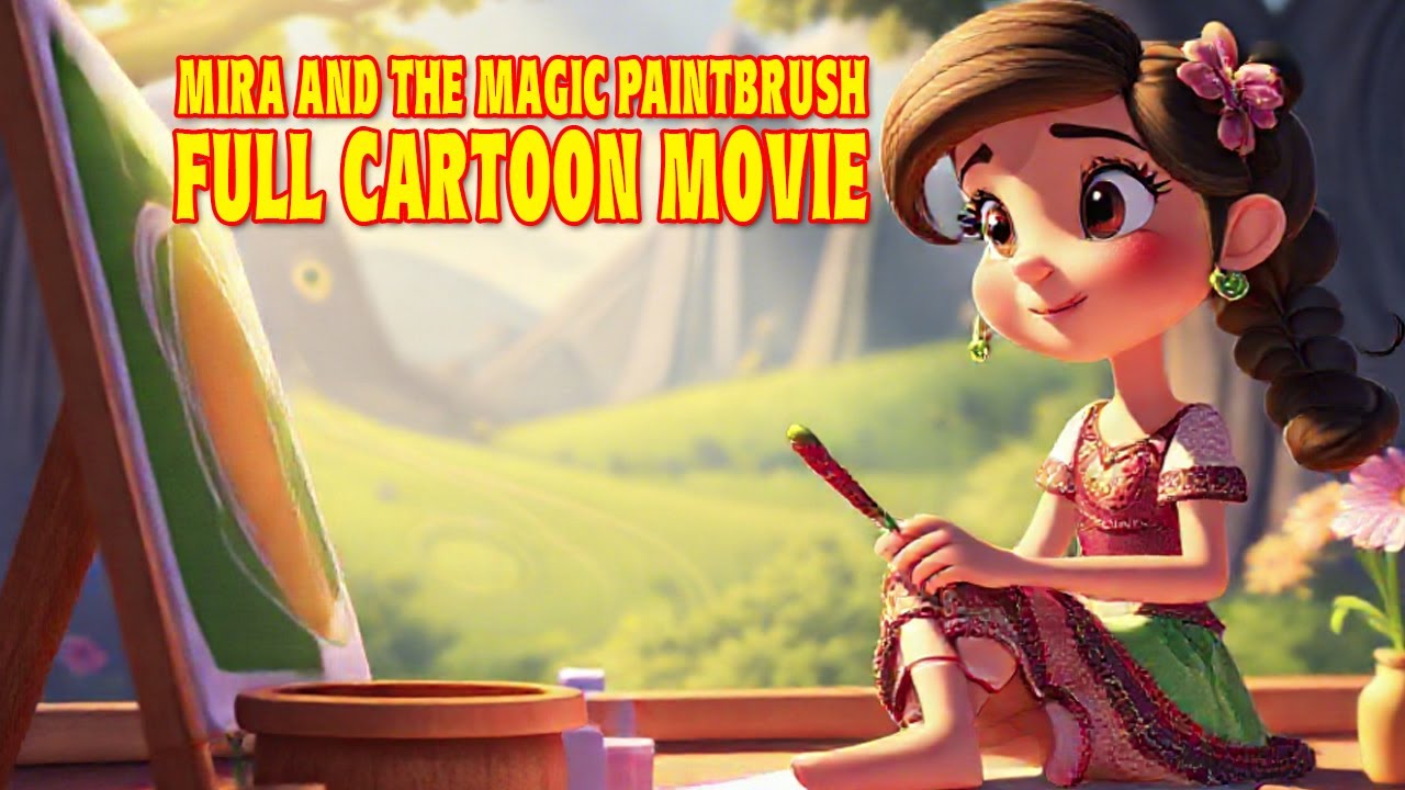 Mira and the Magic Paintbrush - Full Story Cartoon Film - YouTube