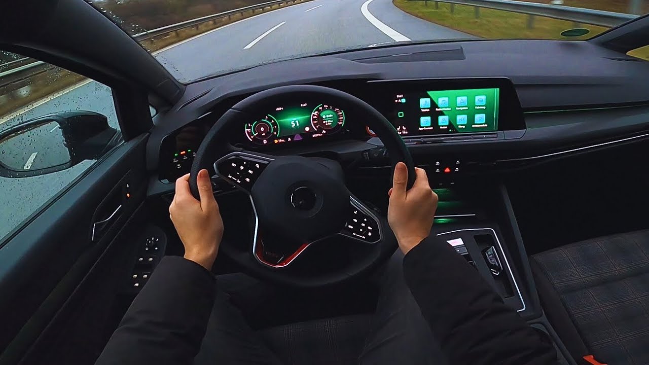 2022 VW Golf 8 GTI - pov test drive - YouTube