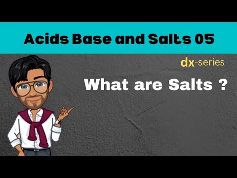 What are salts ? || Acids base and salt || chemistry || class 10th ...