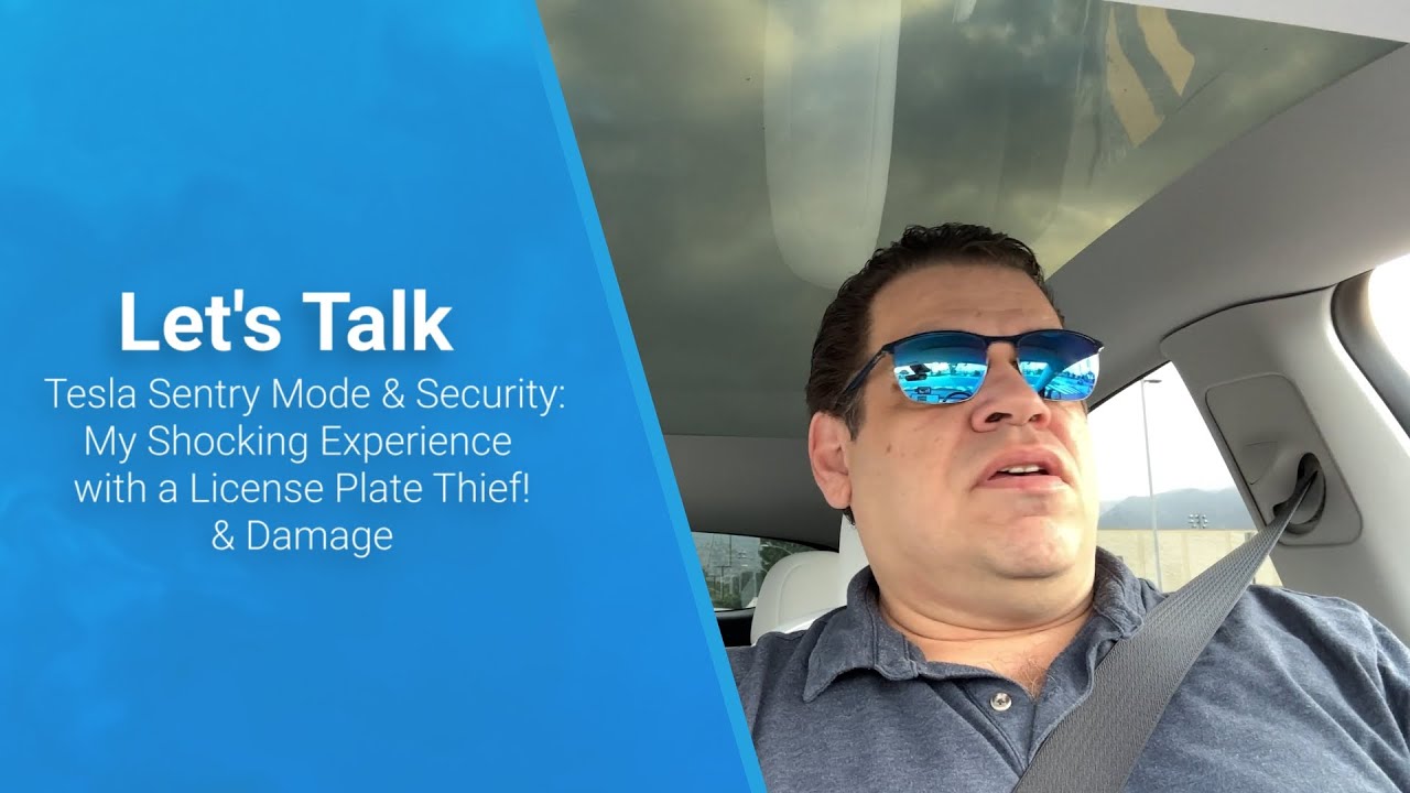 Tesla Sentry Mode & Security: My Shocking Experience with a License ...