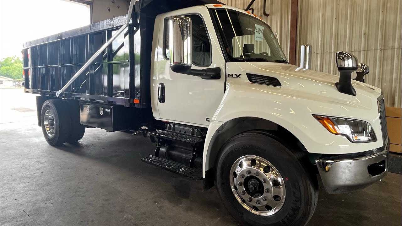 2025 International MV Dump Truck - YouTube