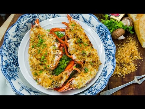 Recipe - Chef Ludo Lefebvre's Lobster Thermidor - Hallmark Channel ...