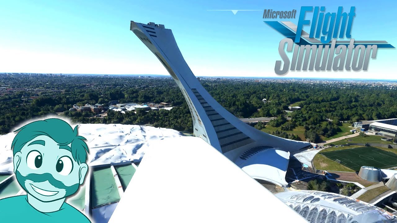 Montréal en avion ️ Découvrons Flight Simulator 2020! - YouTube