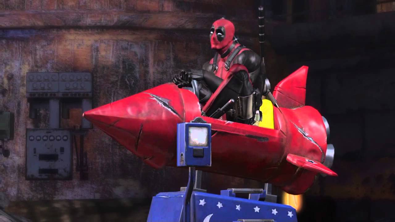DEADPOOL - Rocketship Ride - YouTube
