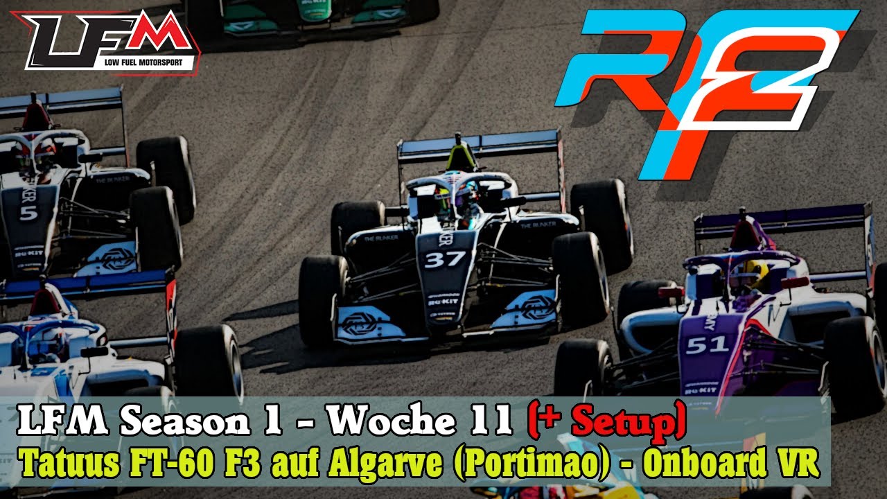 LFM Season 1 - Woche 11: Tatuus FT-60 F3 auf Algarve (+ Setup ...