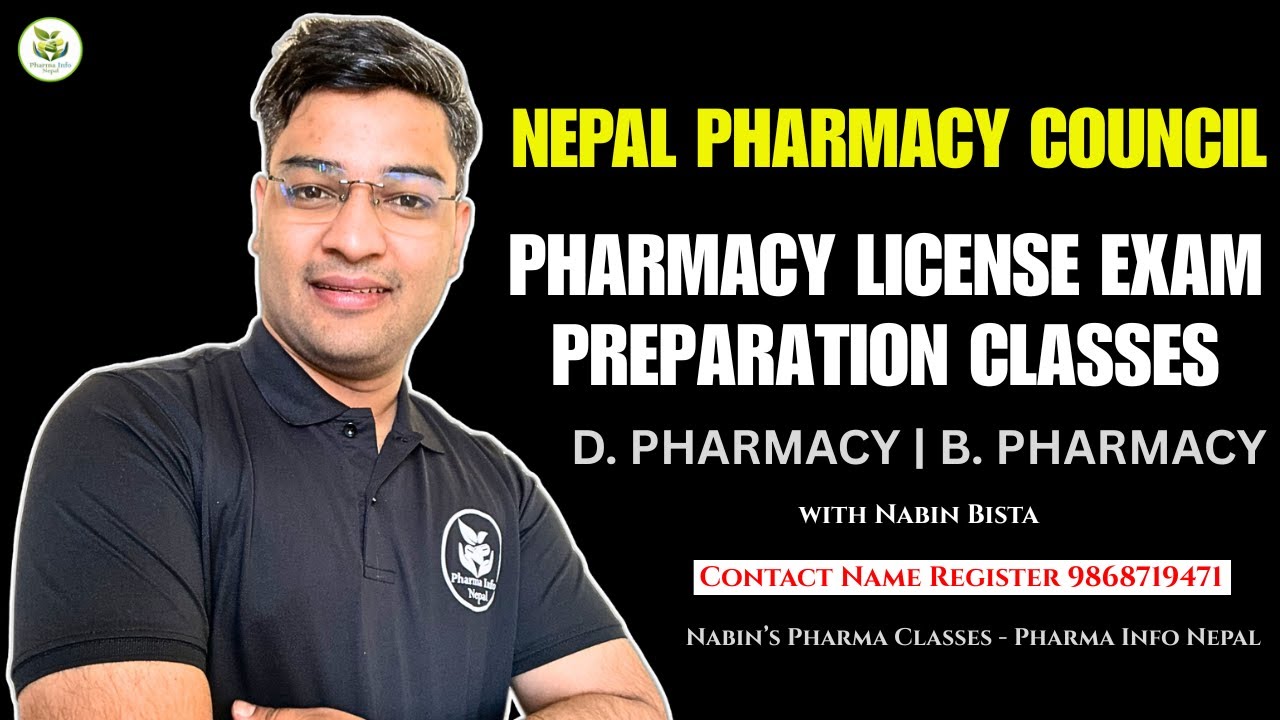 Nepal Pharmacy License Exam Preparation Classes by Nabin Bista | Pharma ...