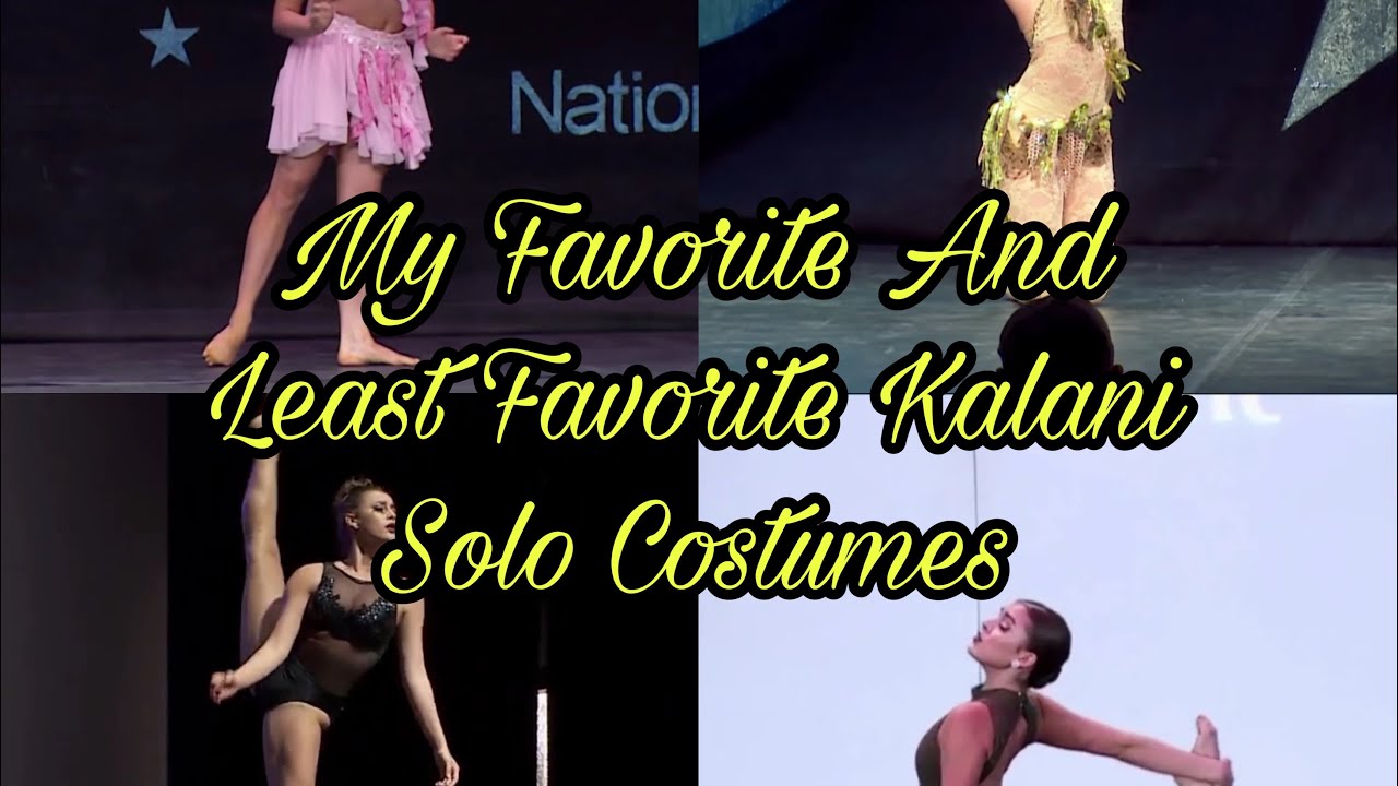 My favorite and least favorite Kalani solo costume - YouTube