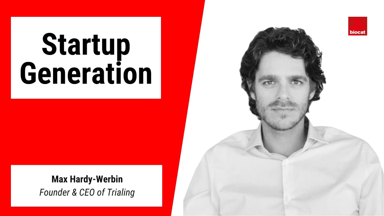Startup Generation - Max Hardy-Werbin from Trialing - YouTube