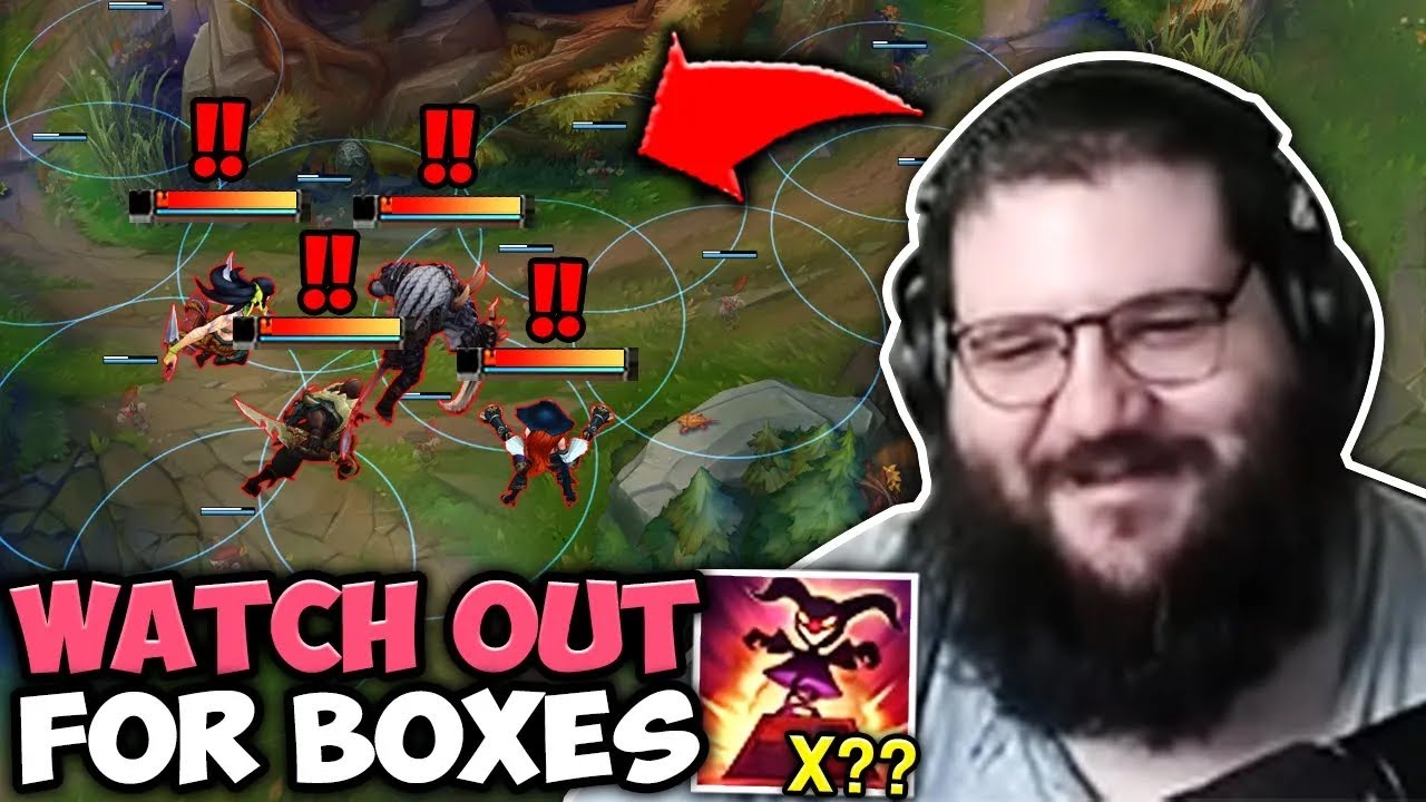WHEN PINK WARD IS IN THE GAME, NOBODY GETS TO HAVE FUN! (BOXES EVERYWHERE) - YouTube