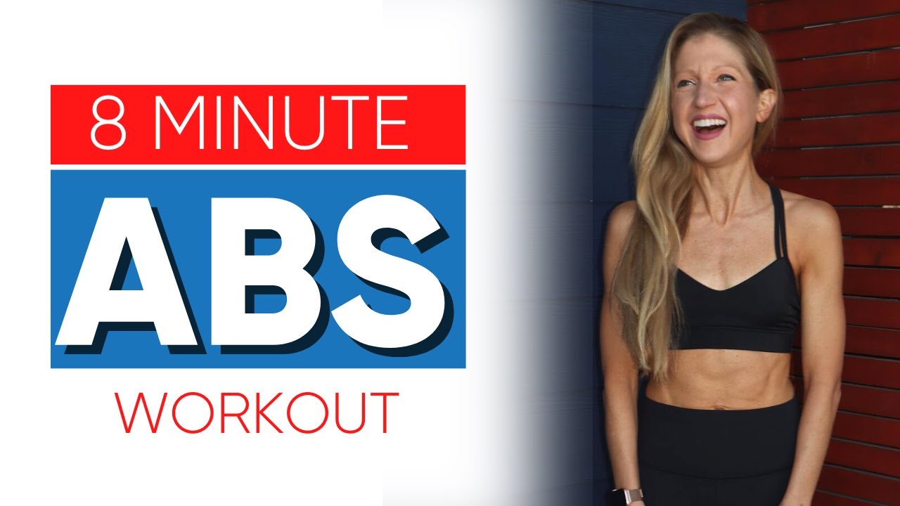 Ripped 6 pack Abs. 8 Minute Ab Workout - YouTube