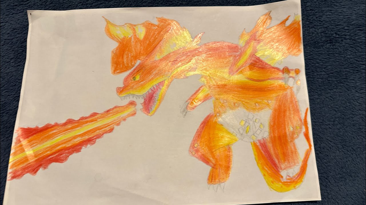 gigantamax charizard drawing - YouTube