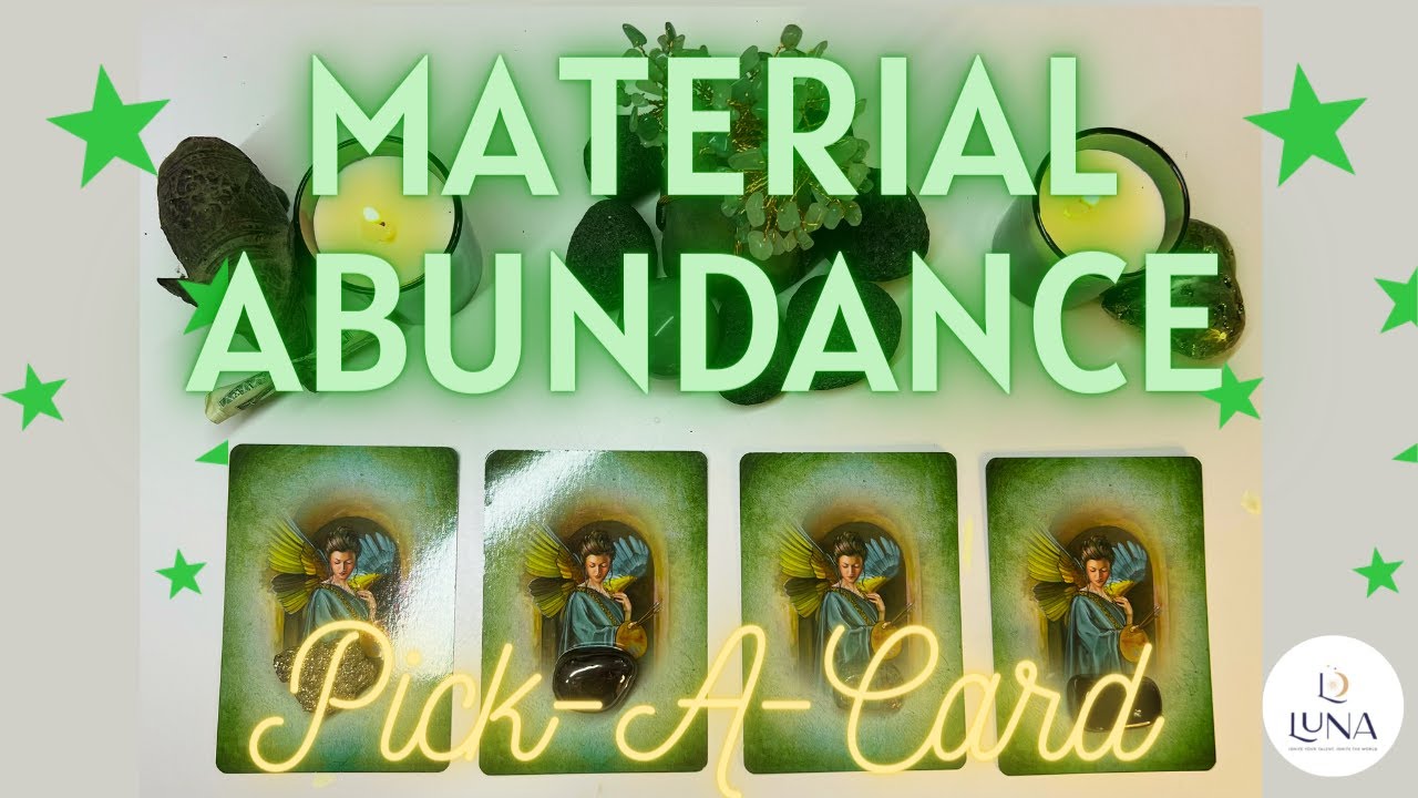 💸 What Is Your PATH To MATERIAL ABUNDANCE?💸 (PICK-A-CARD)💸💫 - YouTube