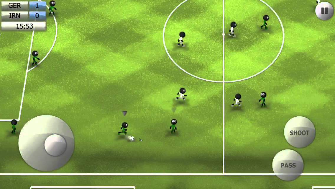 Stickman Soccer 2014 - Germany 2 / Iran 0 - YouTube