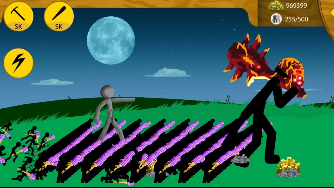 EPIC DUEL! ICE GRIFFON, SHADOWRATH VS LAVA FINAL BOSS | Stick War ...