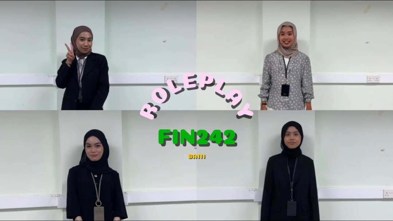 FIN242 - ROLEPLAY - YouTube