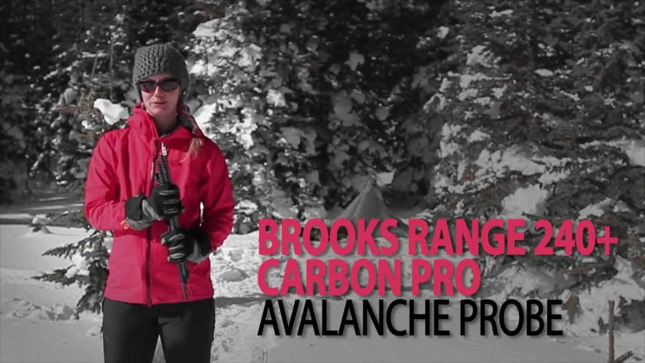 Brooks Range 240+ Carbon Pro Avalanche Probe - YouTube