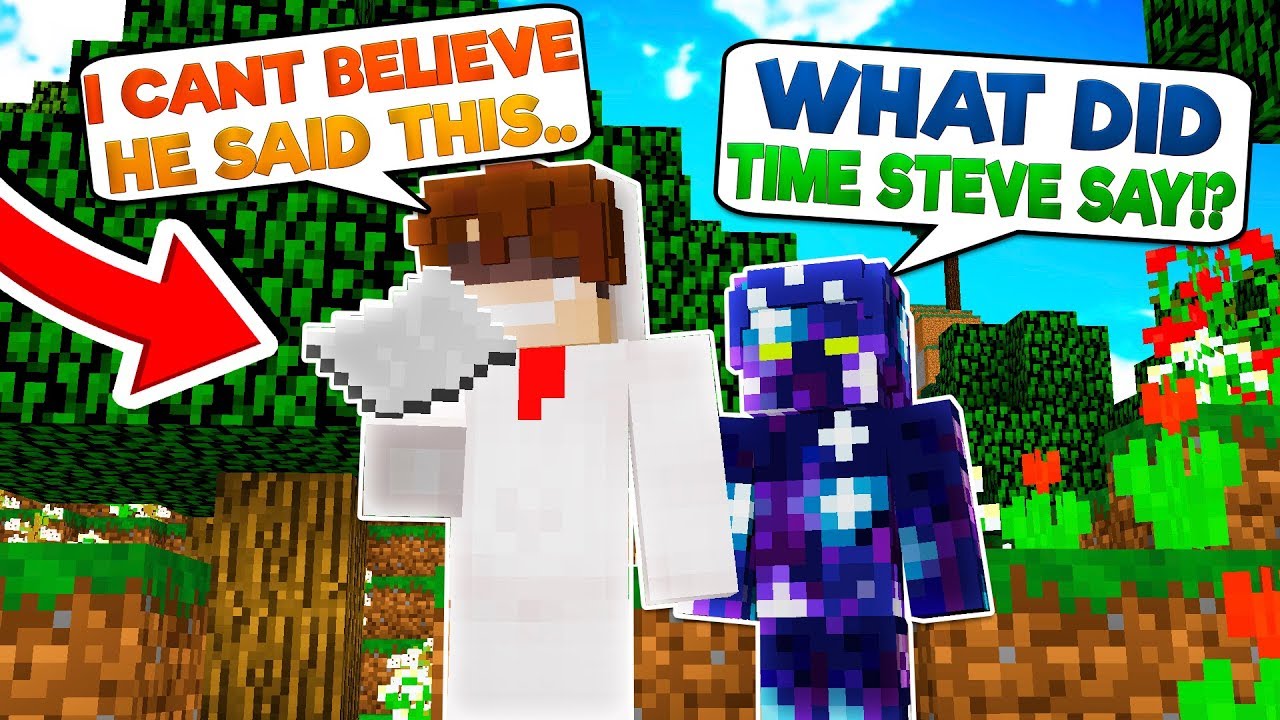 Minecraft Steve Saga - TIME STEVE LEFT A SECRET NOTE... - YouTube