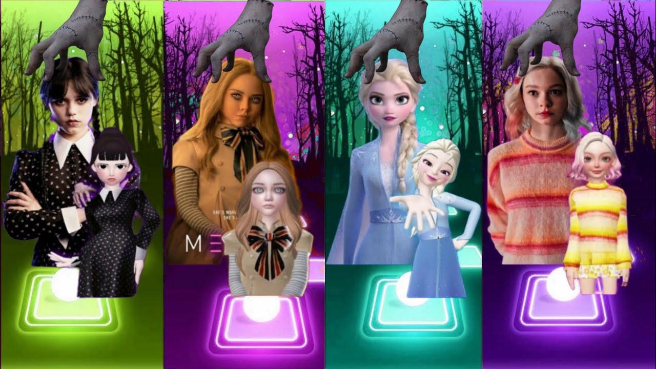 Wednesday Addams - Addams Things - Megan M3gn - Frozen - Enid Sinclair ...