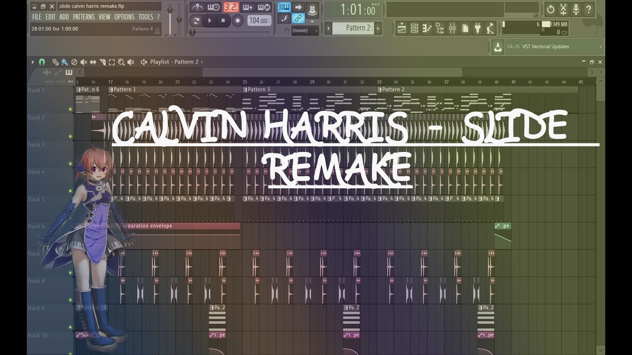 Calvin Harris - Slide ) ft. Frank Ocean & Migos - Remake - YouTube