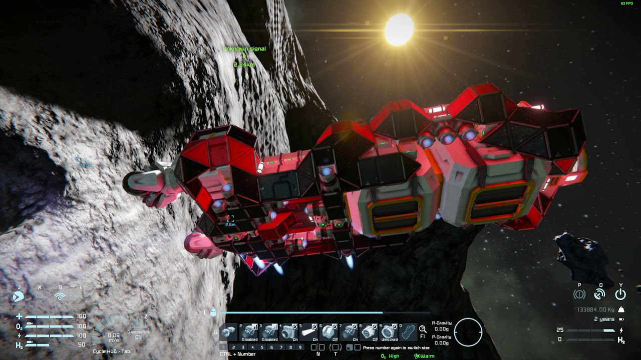 🚀 Space Engineers 🐞 Full ship get stuck, ned to use gyro for move him ...
