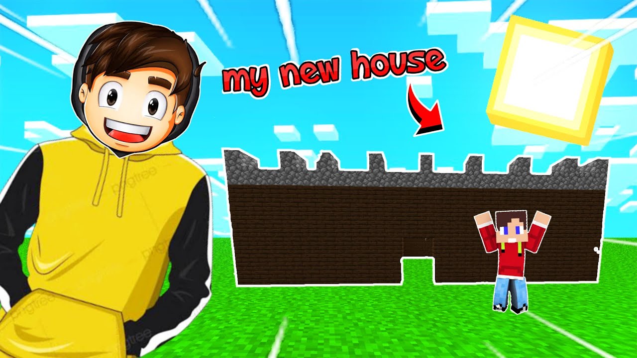 I finally made a house in MINECRAFT - YouTube